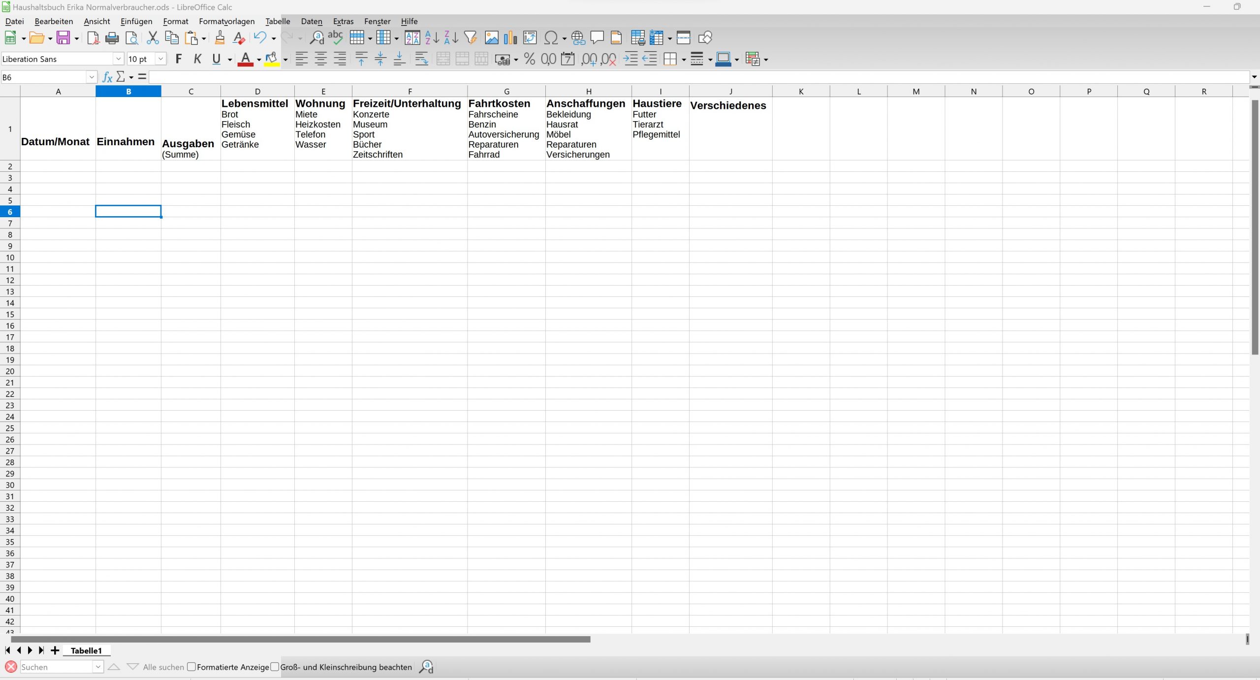 HAUSHALTSBUCH FÜHREN UND GELD VERDIENEN