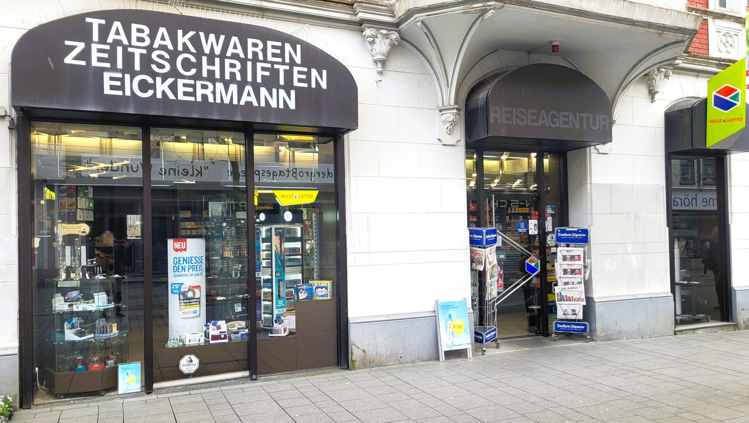 INHABER-WECHSEL BEI LOTTO-TOTO-EICKERMANN